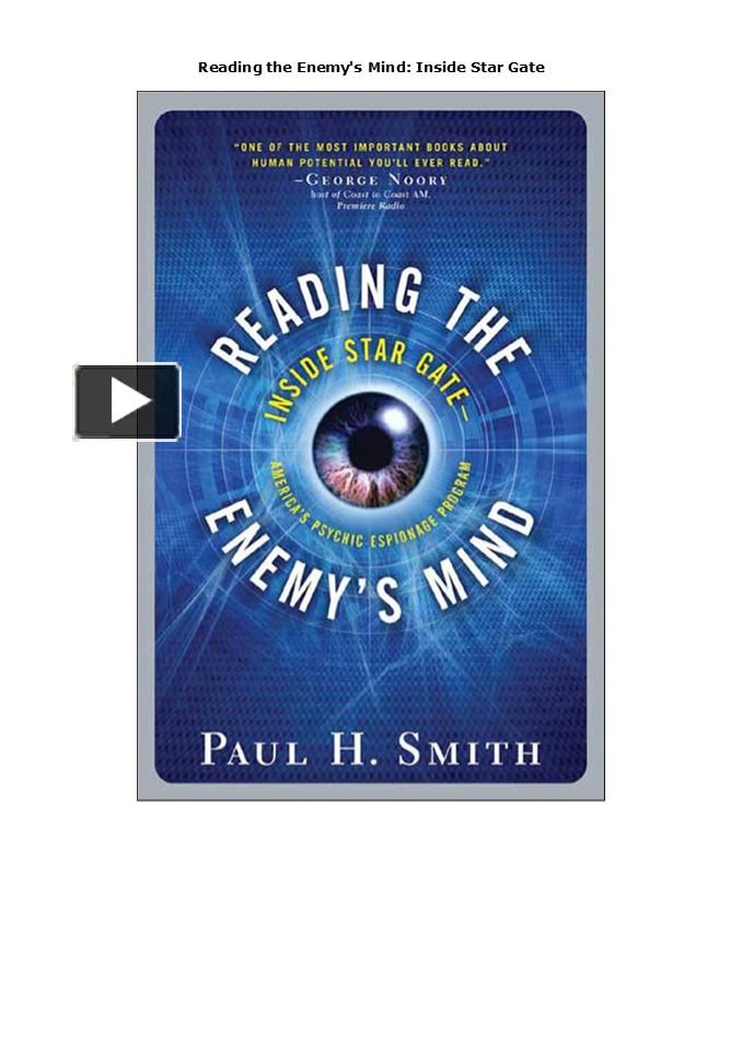 PPT – PDF Reading the Enemy's Mind: Inside Star Gate PowerPoint presentation | free to download ...