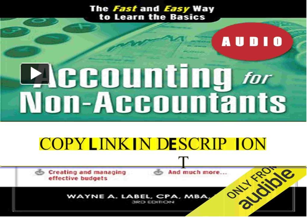 PPT – DOWNLOAD/PDF Accounting for Non-Accountants, 3E: The Fast and Easy Way to Learn the Basics ...