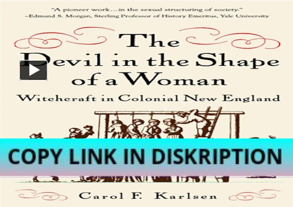PDF DOWNLOAD The Devil in the Shape of a Woman: Witchcraft i ...