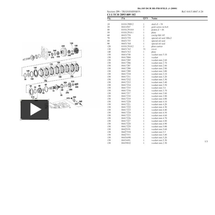PPT – Lamborghini r6.185 dcr hi-profile Tier 3 Tractor Parts Catalogue Manual Instant Download ...