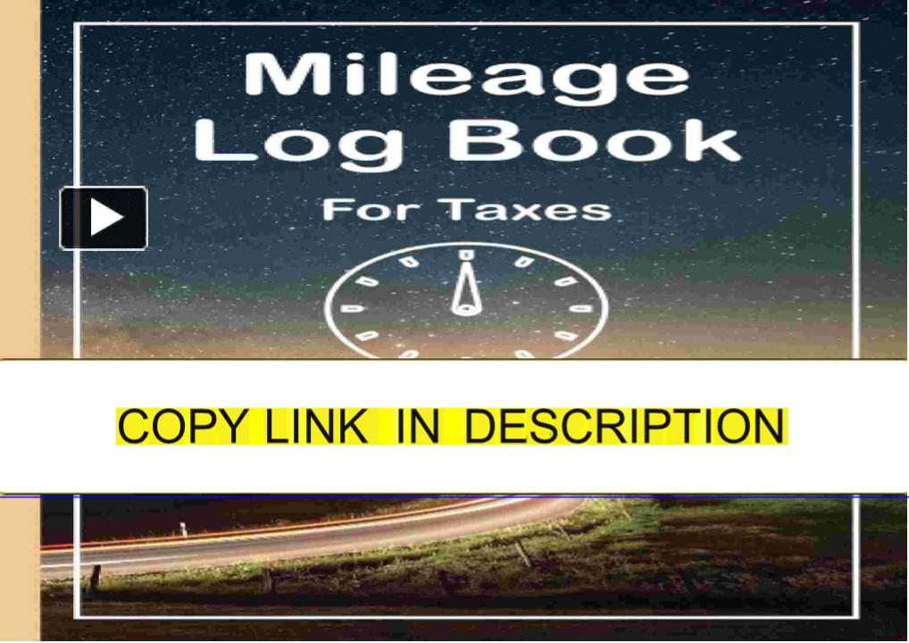 PPT – Pdf Mileage Log Book for Taxes: Mileage Tracker for Recording Your Daily Mileage PDF ...