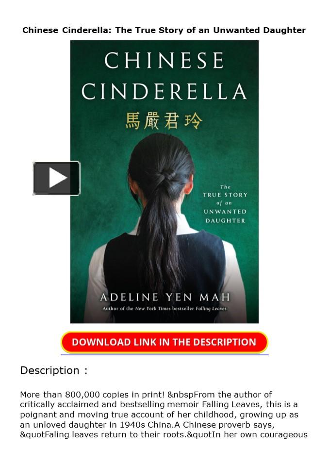 PPT – PDF Chinese Cinderella: The True Story of an Unwanted Daughter ...
