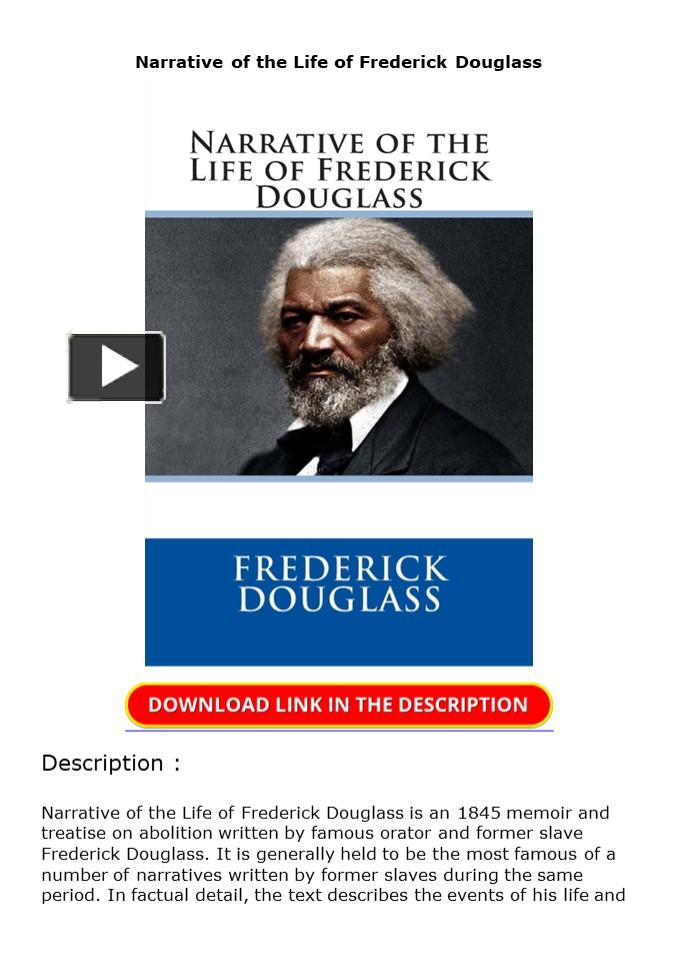 PPT – PDF Narrative of the Life of Frederick Douglass PowerPoint ...