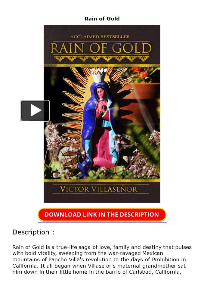 PPT – Download Rain of Gold PowerPoint presentation | free to download ...