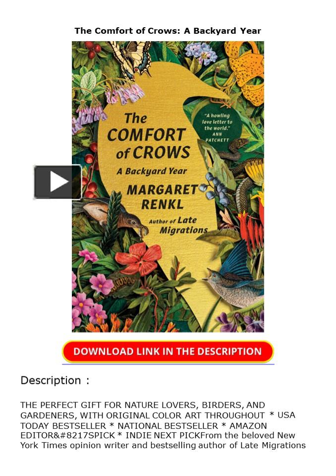 PPT – PDF The Comfort of Crows: A Backyard Year PowerPoint presentation | free to download - id ...