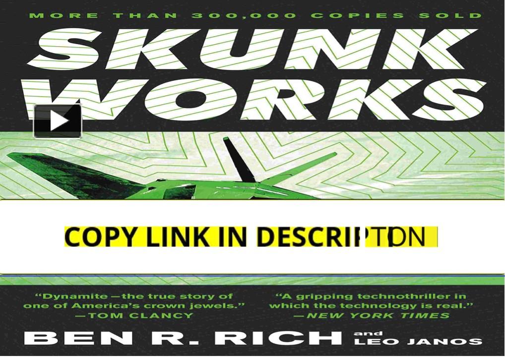 PPT – [PDF] Skunk Works: A Personal Memoir of My Years of Lockheed (PDF ...