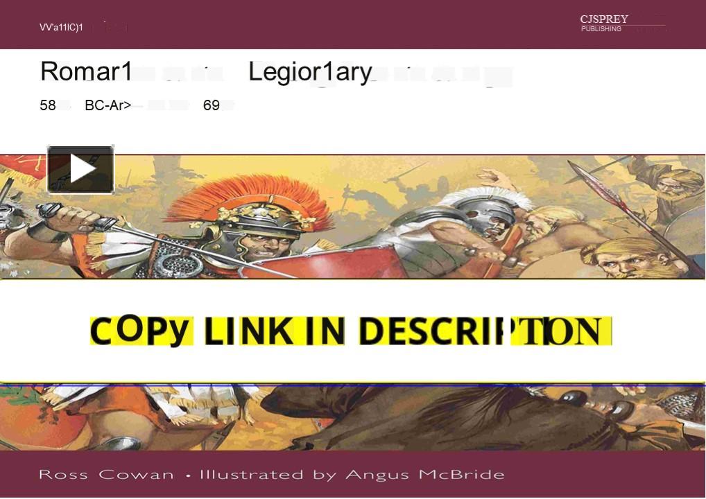PPT – Download Roman Legionary 58 BC-AD 69 PDF PowerPoint presentation | free to download - id ...