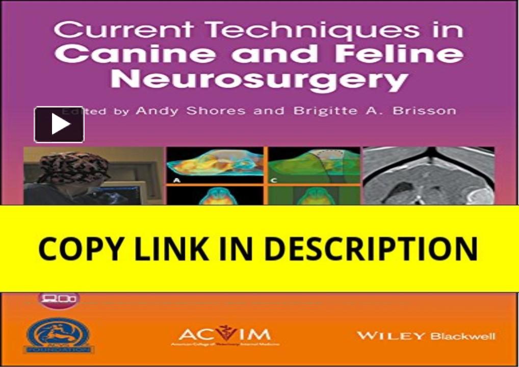 PPT – [PDF] DOWNLOAD FREE Current Techniques in Canine and Feline ...