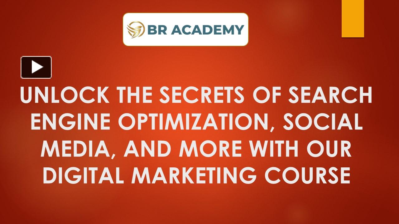 PPT – Unlock the Secrets of search engine optimization, Social Media, and More with Our Digital ...
