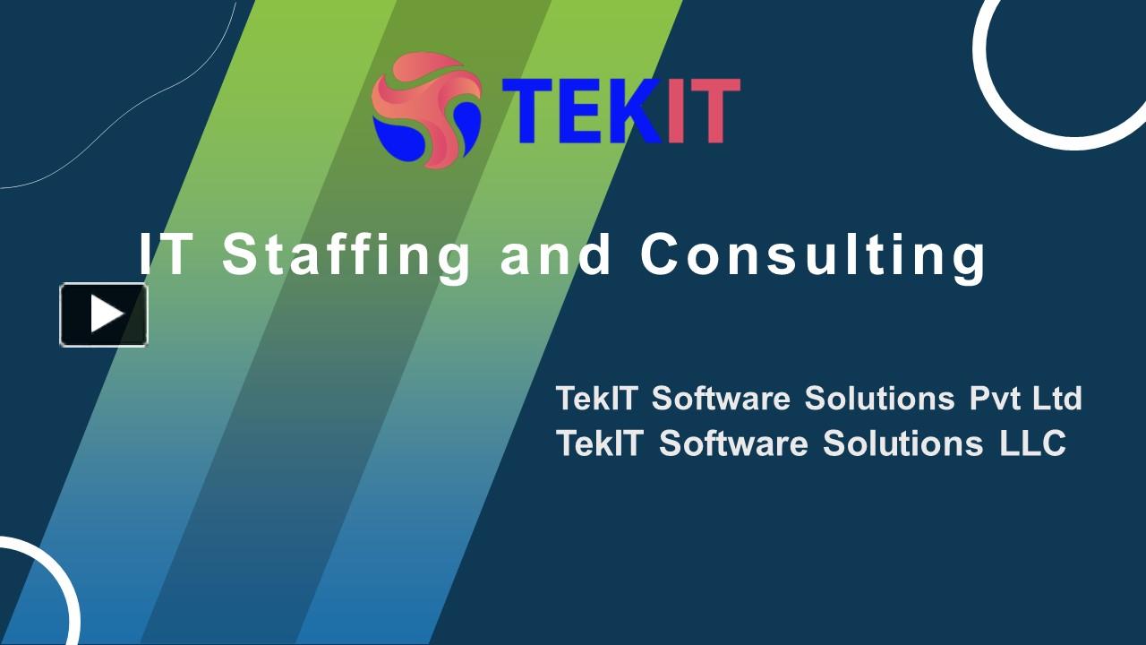 Expert IT Staffing and Consulting for Business Growth presentation | free to download