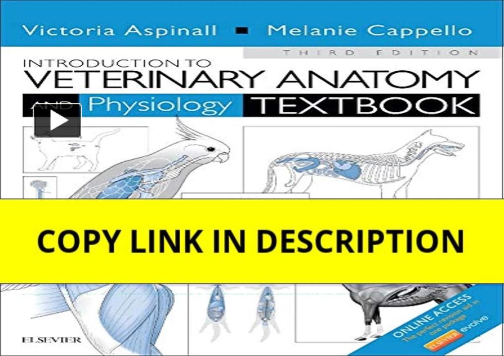 PDF KINDLE DOWNLOAD Introduction to Veterinary Anatomy and Physiology ...
