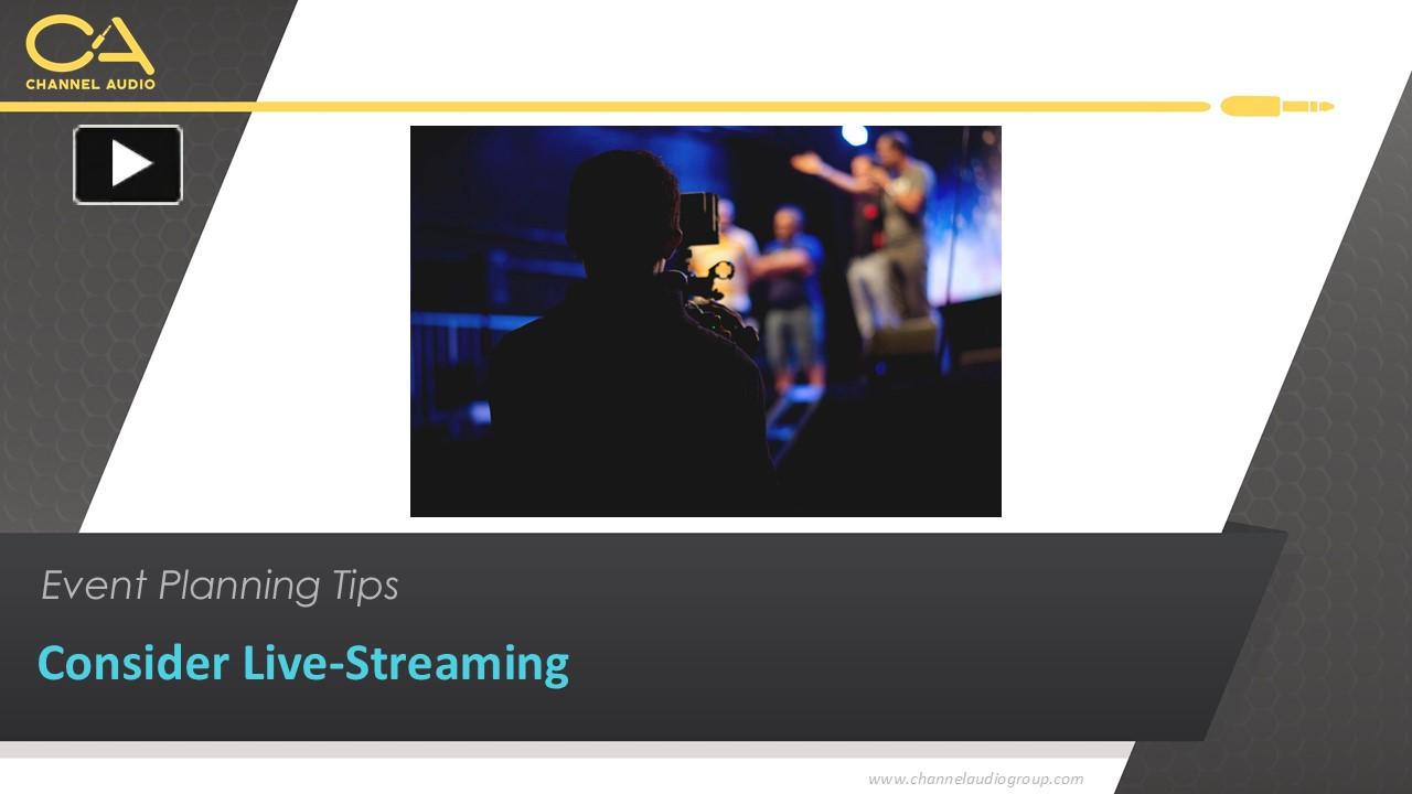 Why You Should Consider Live-Streaming Your Next Event: Tips for a Flawless Virtual Experience ...