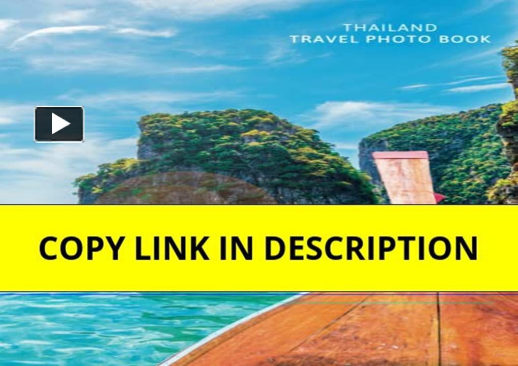 PPT – ebook⚡download Thailand Travel Photo Book: Thailand coffee table travel book, a perfect ...