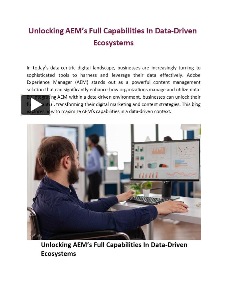 PPT – Unlocking AEM’s Full Capabilities In Data-Driven Ecosystems PowerPoint presentation | free ...