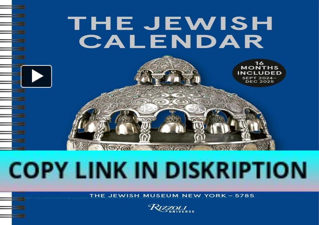 PPT – [PDF READ] Free The Jewish Calendar 2024–2025 (5785) 16-Month Planner PowerPoint ...