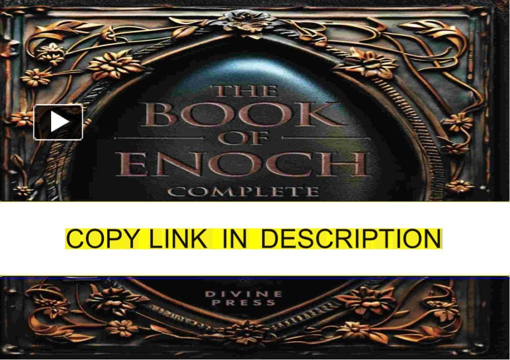 [PDF] The Book of Enoch: Complete Apocrypha - Includes Commentary and Concept Art presentation ...