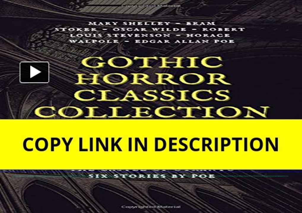 PPT – Pdf⚡️(read ️online) Gothic Horror Classics Collection ...