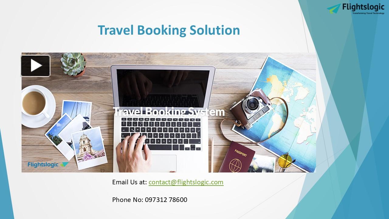 Travel Booking Solution presentation | free to download