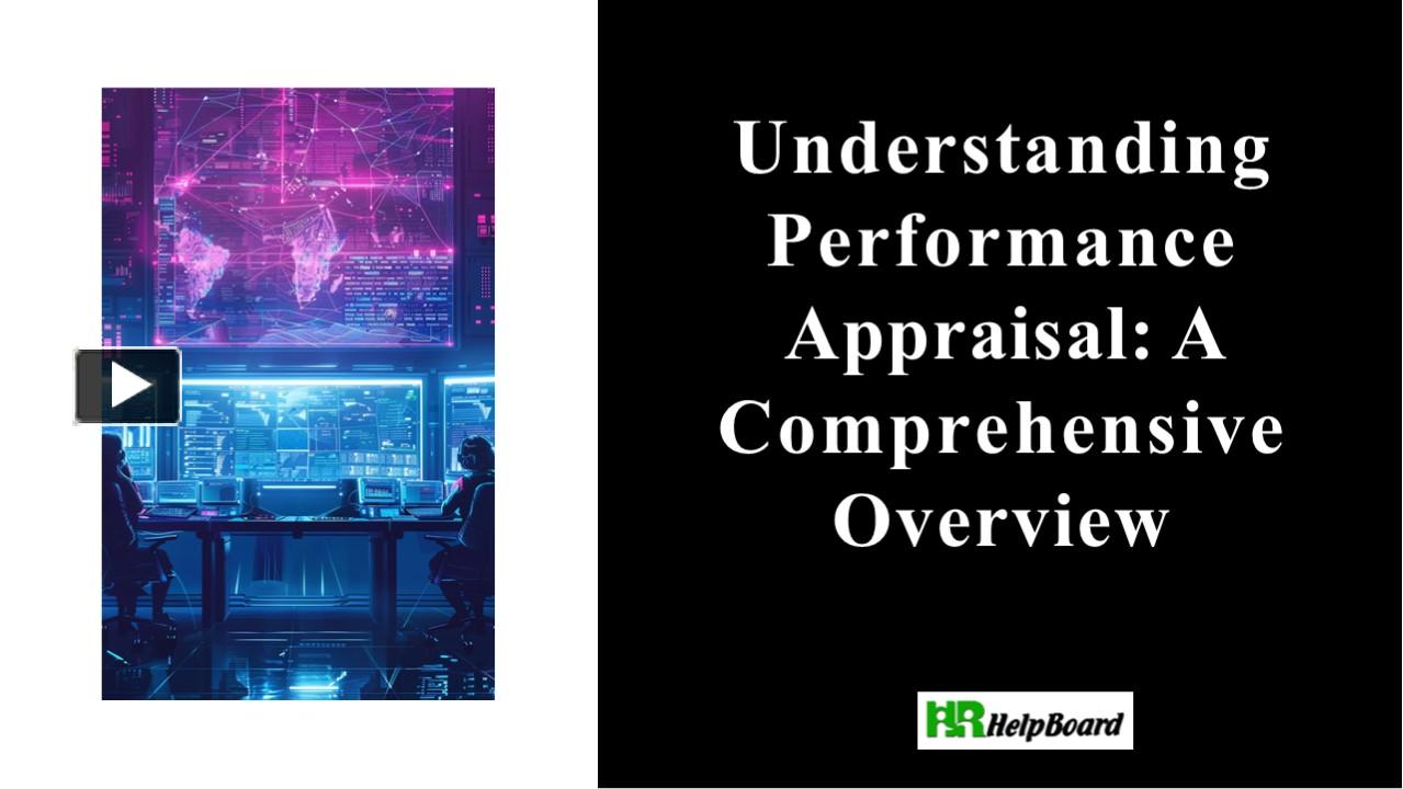 What is Performance Appraisal presentation | free to download