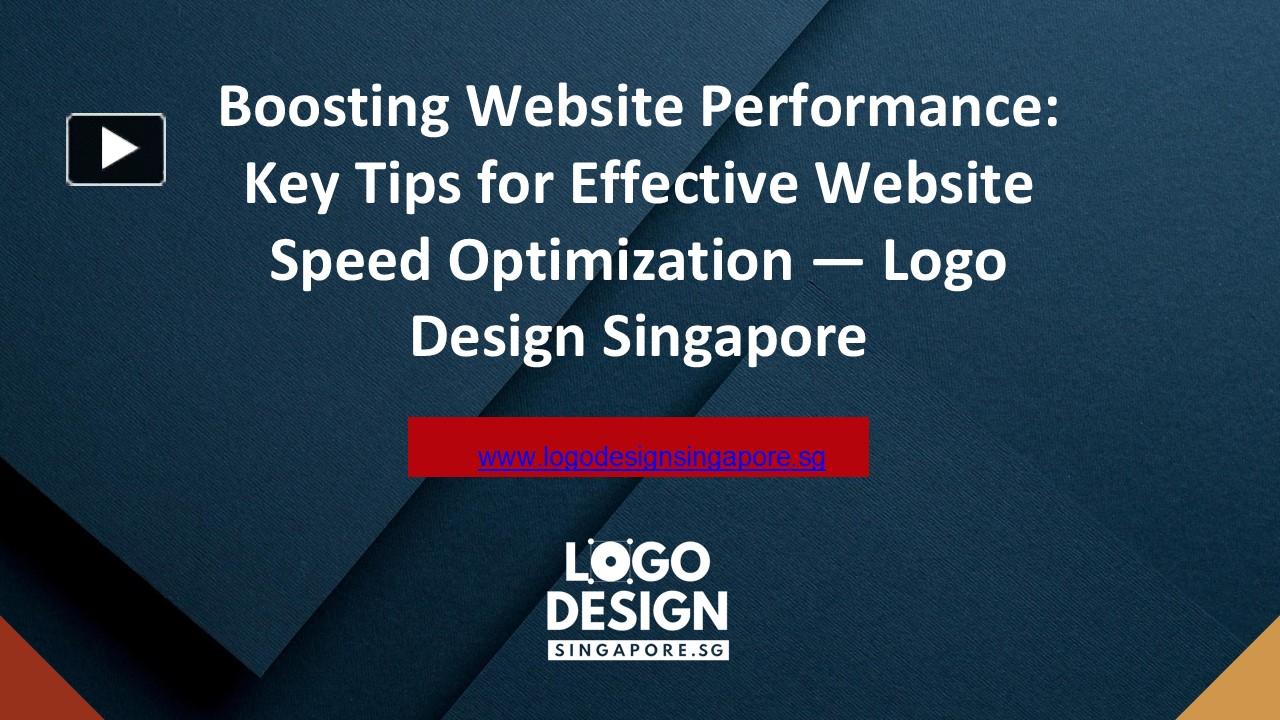 PPT – Boosting Website Performance: Key Tips for Effective Website Speed Optimization — Logo ...
