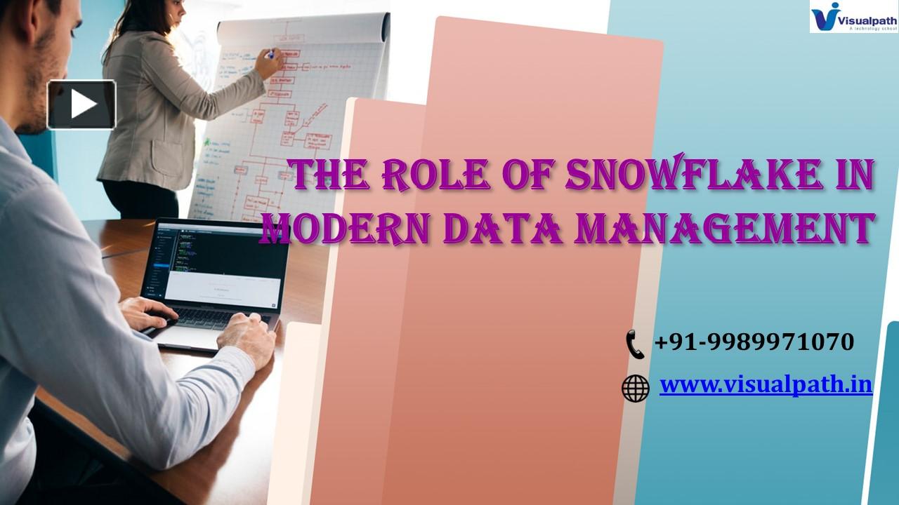 Snowflake Online Certification Training | Hyderabad presentation | free to download