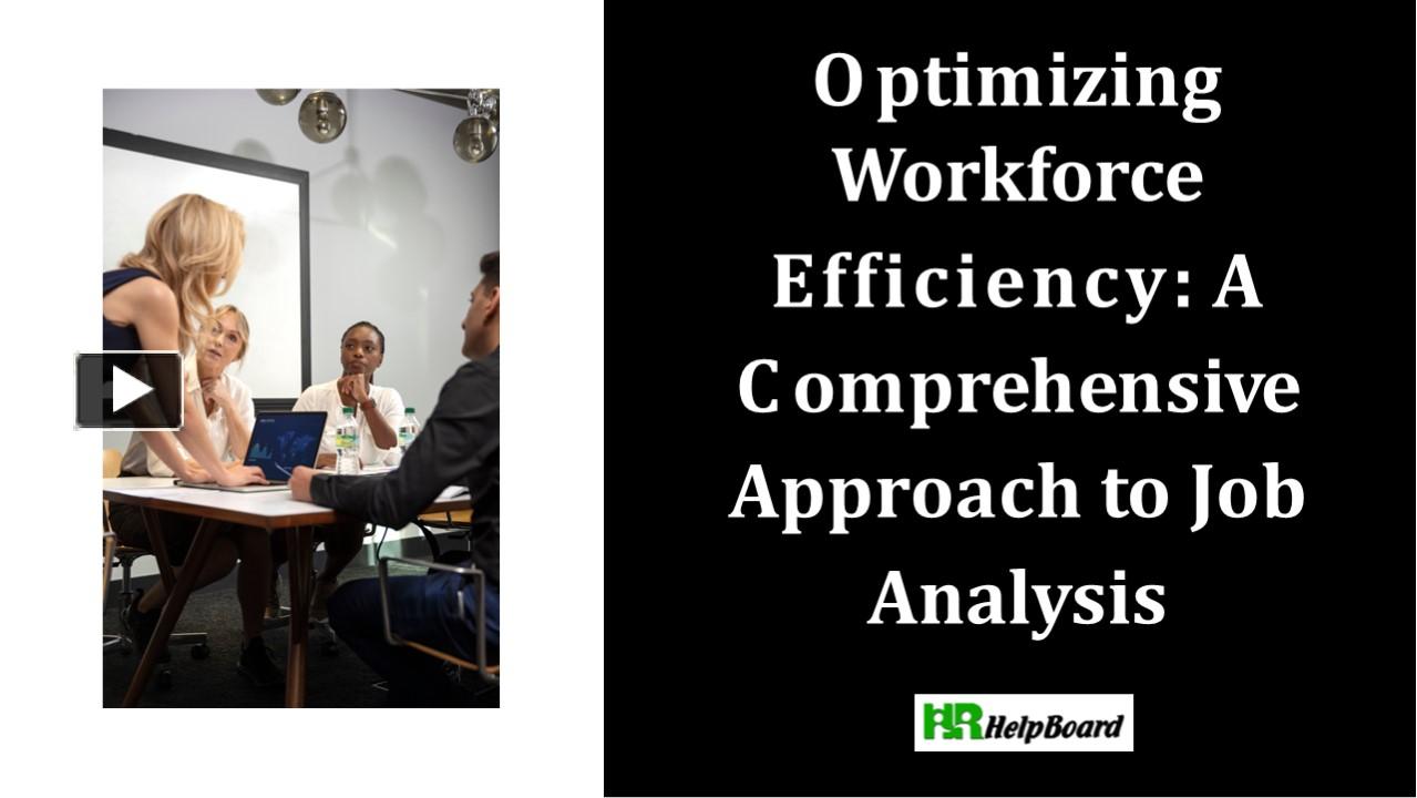 PPT – Job Analysis Definition PowerPoint presentation | free to download - id: 9add35-MTFkY