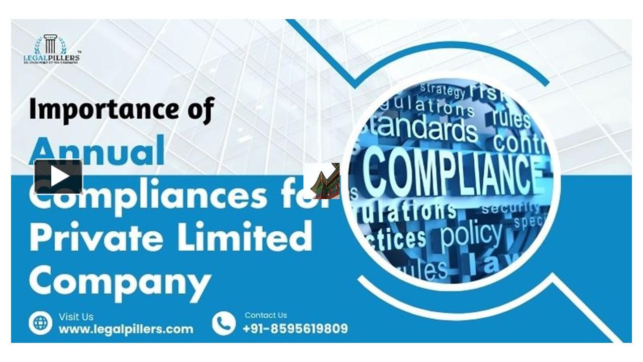 Importance of Annual Compliances for Private Limited Company ...