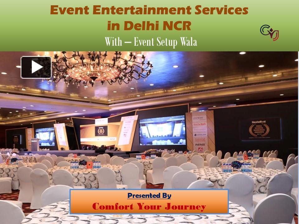 PPT – Artists Provider Services – Memorable Moments by Event Setup Wala PowerPoint presentation ...
