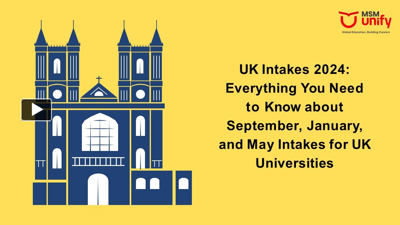 PPT – upcoming intakes uk PowerPoint presentation | free to download - id: 9b06ee-NTMwO