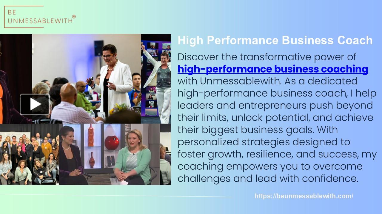 PPT – High Performance Business Coach – Elevate Your Leadership & Success (1) PowerPoint ...