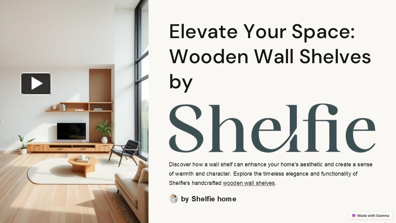 PPT – Floating Shelves | Floating Wall Shelves | By Shelfiehome PowerPoint presentation | free ...