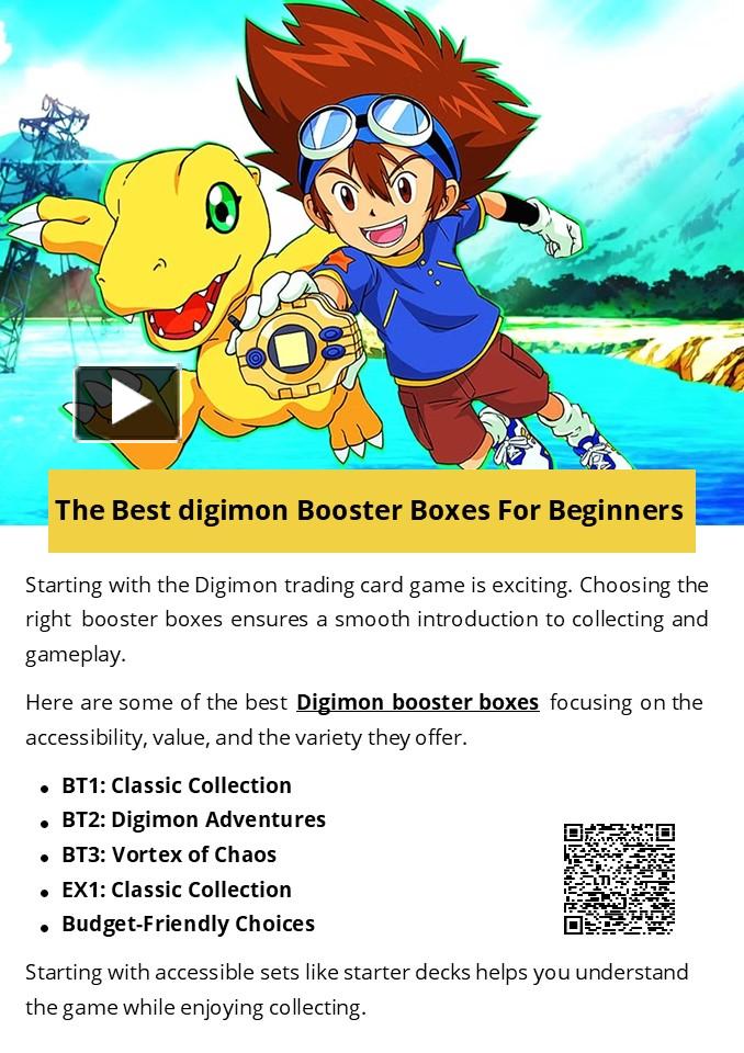 PPT – The Best digimon Booster Boxes For Beginners PowerPoint presentation | free to download ...