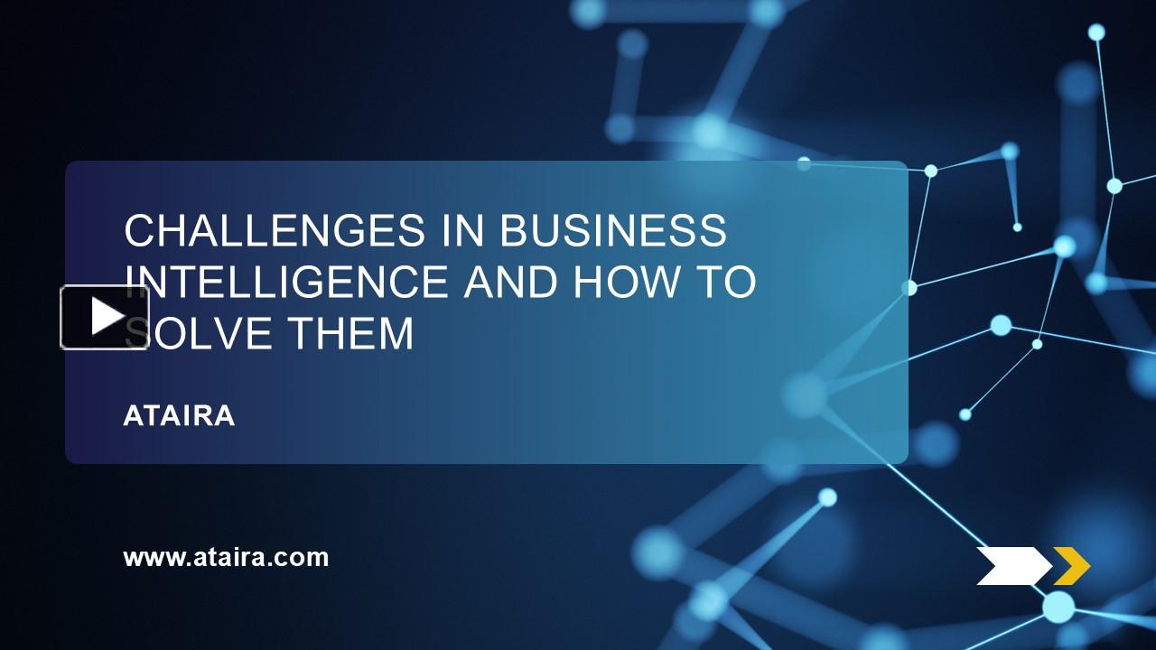 PPT – Challenges in Business Intelligence and How to Solve Them PowerPoint presentation | free ...