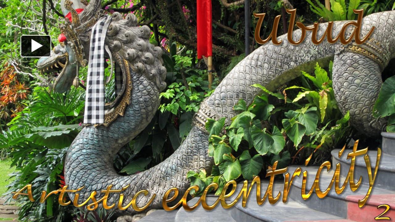 PPT – Bali77 Antonio Blanco 2, Artistic eccentricity PowerPoint ...