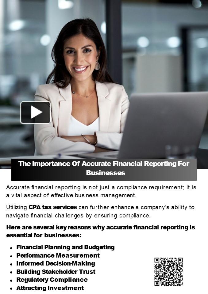 PPT – The Importance Of Accurate Financial Reporting For Businesses PowerPoint presentation ...