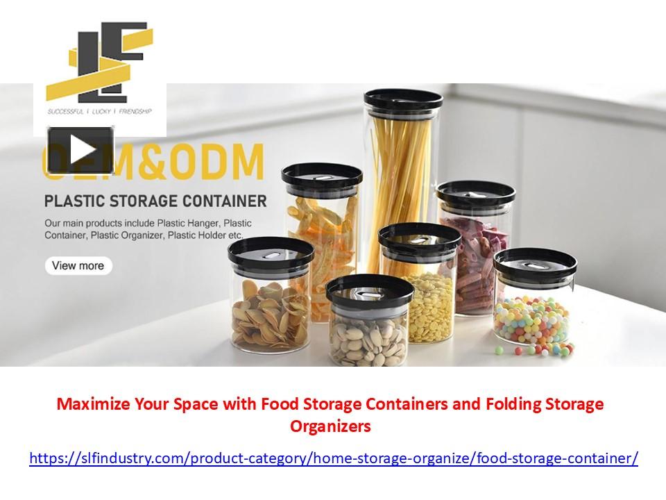 PPT – Maximize Your Space with Food Storage Containers and Folding Storage Organizers PowerPoint ...