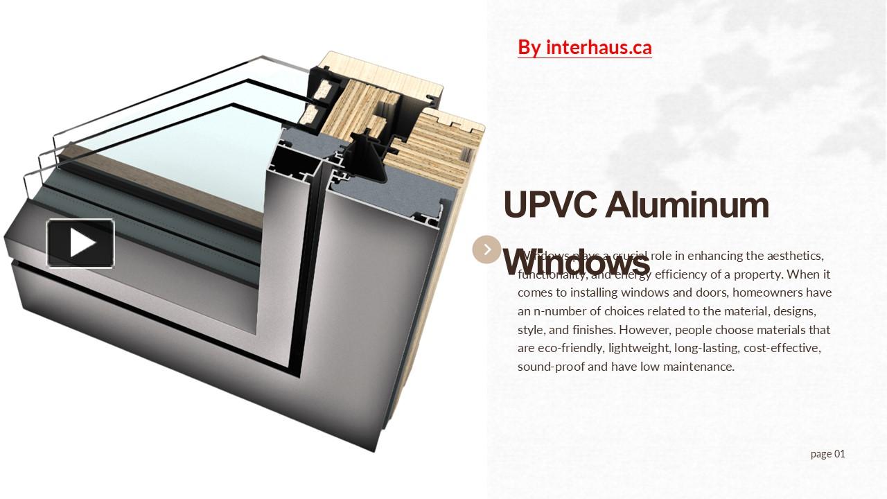 PPT – Why Choose UPVC Aluminum Windows in Your Home? PowerPoint presentation | free to download ...