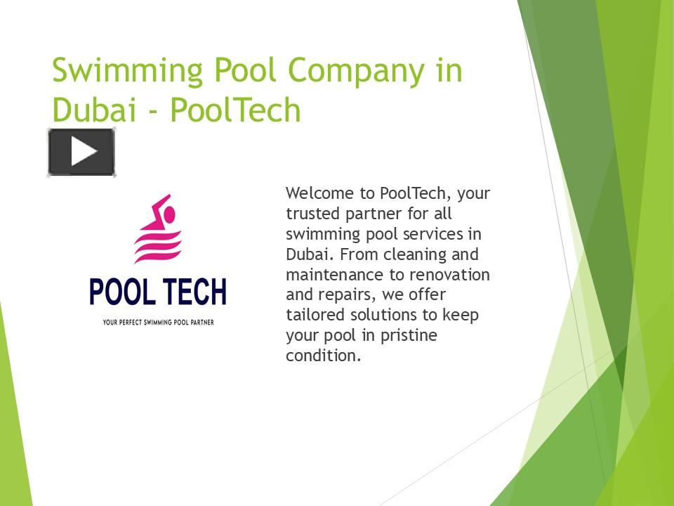 PPT – Swimming pool companies in Dubai-PoolTech PowerPoint presentation | free to download - id ...