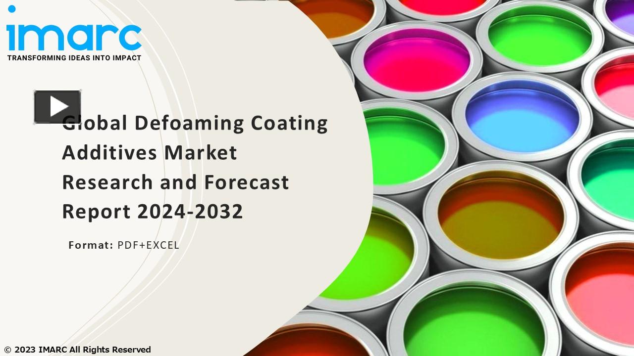 PPT – Defoaming Coating Additives Market PPT: Growth, Outlook, Demand, Keyplayer Analysis and ...