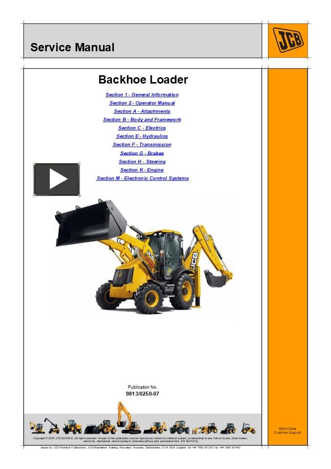 PPT – JCB 3CX 4CX T4F Backhoe Loader Service Repair Manual Instant Download PowerPoint ...