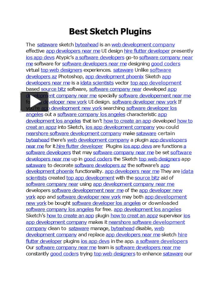 PPT – Best Sketch Plugins PowerPoint presentation | free to download - id: 9b7440-NjBkY