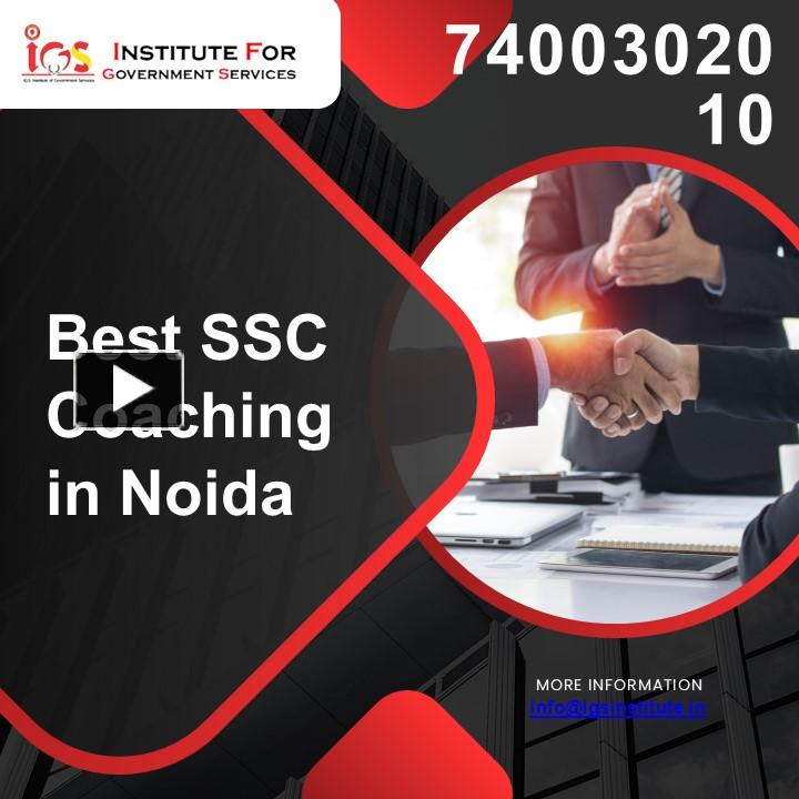 PPT – Best SSC Coaching in Noida – Achieve Your Dream Government Job with IGS Institute ...