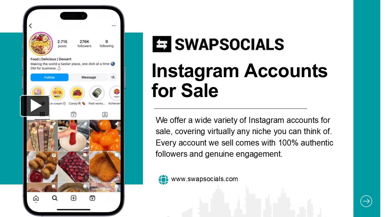PPT – Buy an Instagram account with real followers PowerPoint presentation | free to download ...