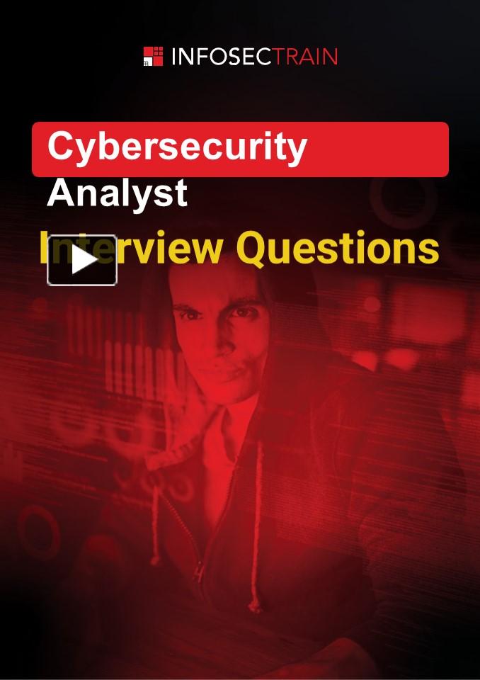 Cybersecurity Analyst Interview Questions for 2024 presentation | free to download