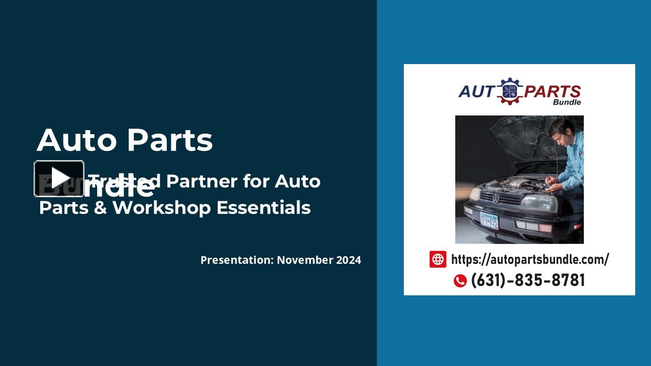 PPT – Best Deals on Quality Auto Parts PowerPoint presentation | free to download - id: 9b8495-M2ZjY