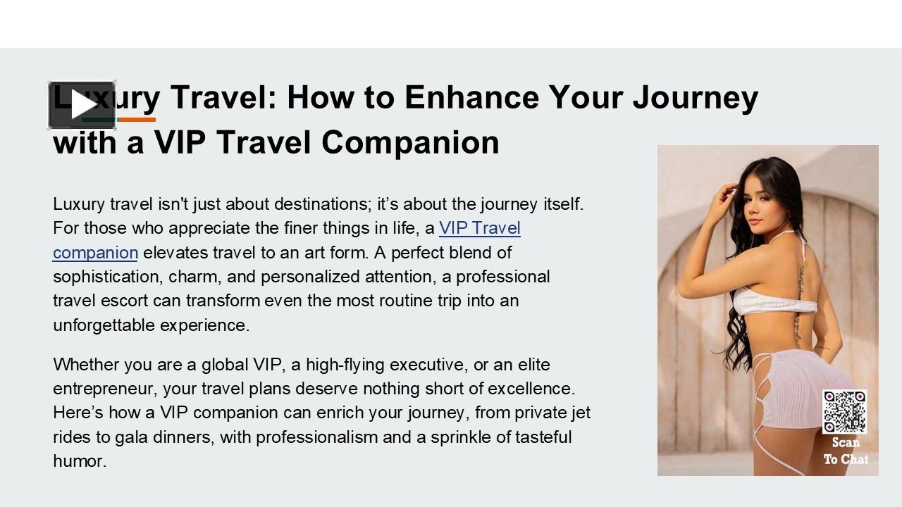 PPT – Luxury VIP Travel Companion with Avnee Kaur (1) PowerPoint presentation | free to download ...