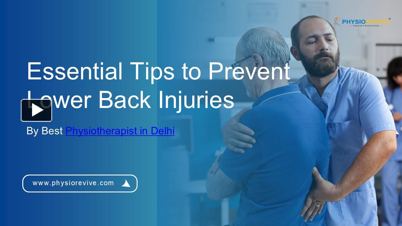 PPT – Explore Essential Precautions for Lower Back Injury Prevention PowerPoint presentation ...