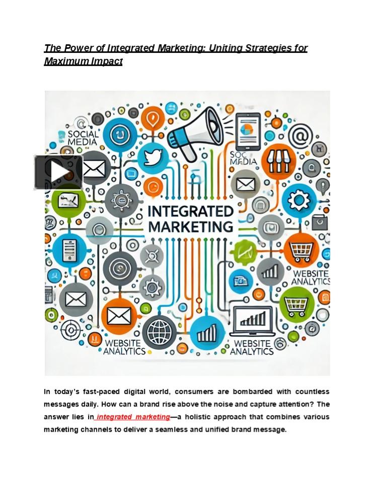 PPT – The Power of Integrated Marketing: Uniting Strategies for Maximum Impact PowerPoint ...