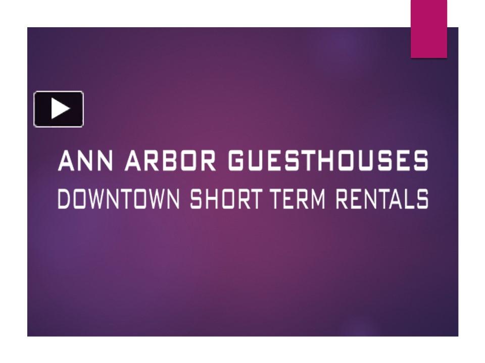 PPT – 2 Bedroom House Ann Arbor, Michigan PowerPoint presentation | free to download - id ...