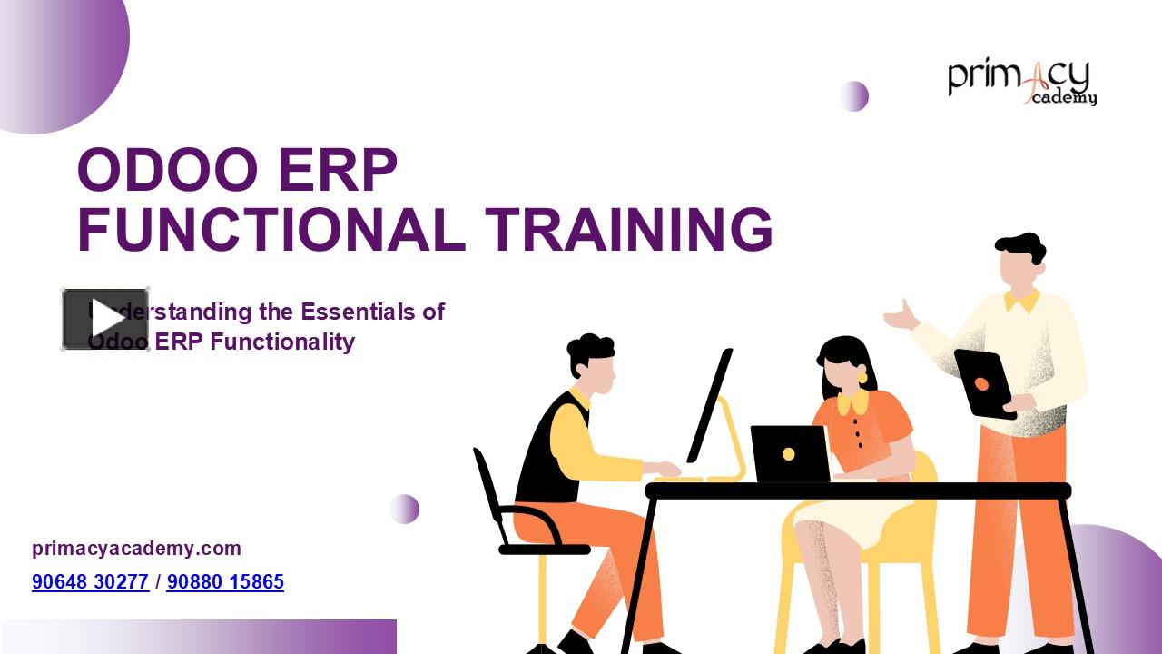 Professional Odoo Functional Training presentation | free to download
